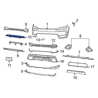 Jeep Grand Wagoneer Bumper Reinforcements & Energy Absorbers – CARiD.com