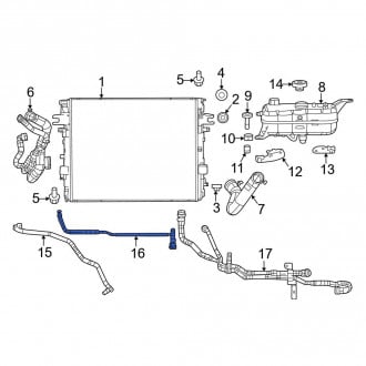 Jeep Grand Wagoneer Coolant Overflow Tanks — CARiD.com
