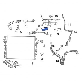 Jeep Grand Wagoneer OEM Engine Cooling Parts | Radiators, Fans — CARiD.com