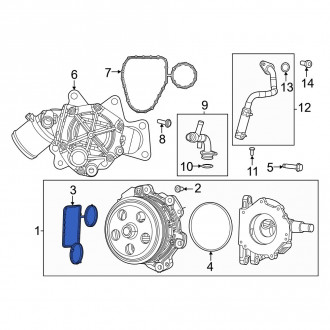Jeep Grand Wagoneer Water Pumps | Electric, Mechanical — CARiD.com