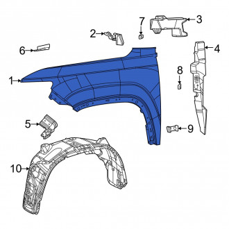 Jeep Grand Wagoneer Replacement Quarter Panels - CARiD.com