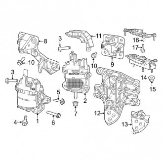 2025 Jeep Wagoneer Motor Mounts & Mounting Hardware | CARiD
