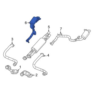 Jeep Grand Wagoneer Exhaust Pipes | Straight, Flex, Y/X-Pipes, Side ...