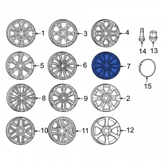 Jeep Wagoneer OEM Wheels - Original Steel & Alloy Wheels | CARiD