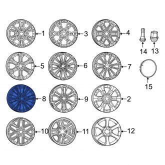 Jeep Grand Wagoneer OEM Wheels | Original Steel & Alloy Wheels — CARiD.com