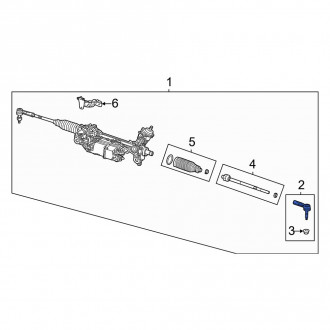Jeep Grand Wagoneer Steering Arms, Tie Rods & Links — CARiD.com