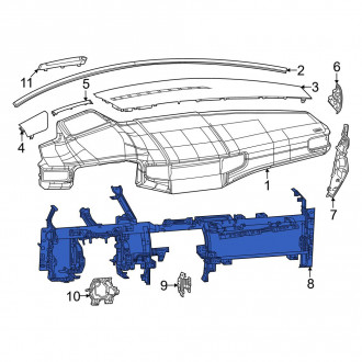 Jeep Grand Wagoneer Replacement Dash Panels — CARiD.com