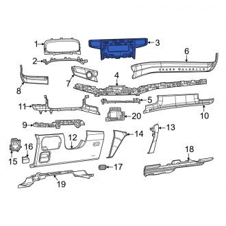 Jeep Wagoneer OEM Audio & Electronics | Speakers, Stereos — CARiD.com