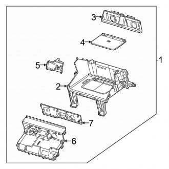 2022 Jeep Grand Wagoneer Center Consoles & Parts | CARiD