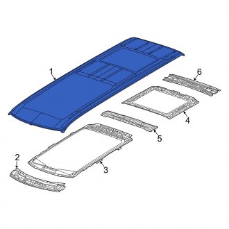 Jeep Grand Wagoneer Replacement Roofs & Components | CARiD