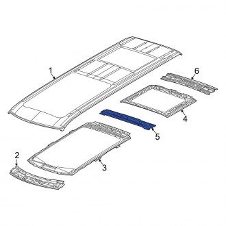 Jeep Grand Wagoneer OEM Roofs & Parts - Panels, Drip Rails | CARiD