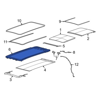 Jeep Grand Wagoneer OEM Roofs & Parts | Panels, Drip Rails — CARiD.com