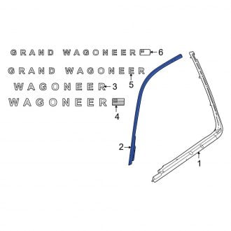 Jeep Wagoneer OEM Doors & Parts - Shells, Panels, Armrests | CARiD