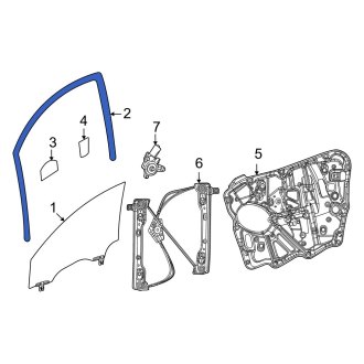 Jeep Grand Wagoneer Replacement Window Seals | CARiD