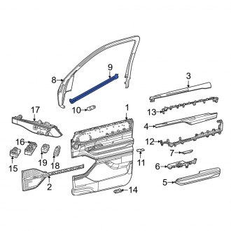 Jeep Grand Wagoneer Replacement Window Seals | CARiD
