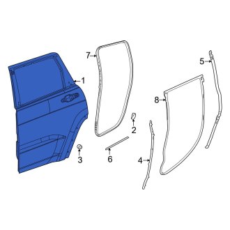 Jeep Grand Wagoneer Replacement Door Shells & Skins — CARiD.com