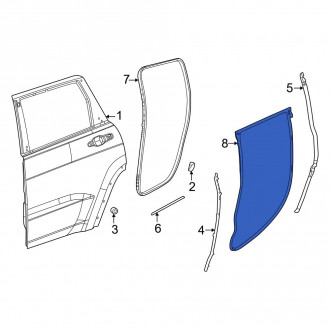 Jeep Grand Wagoneer Door Seals & Weatherstripping | CARiD