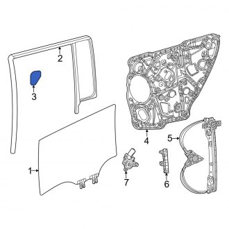 Jeep Grand Wagoneer Replacement Window Seals | CARiD
