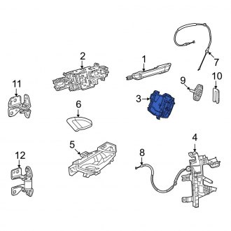 Jeep Grand Wagoneer Door Locks + Components — CARiD.com