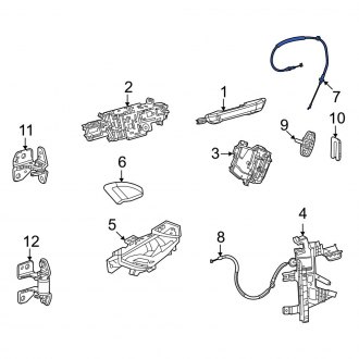 Jeep Grand Wagoneer Door Locks + Components | CARiD