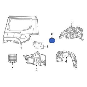 Jeep Wagoneer Fuel Doors & Parts — CARiD.com
