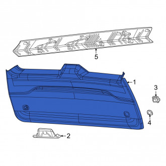 Jeep Grand Wagoneer Trunk & Tailgate Moldings — CARID.com