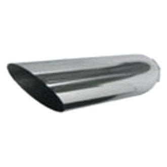 Universal Exhaust Tips | Dual, Double Wall, Rolled Edge, Angle Cut ...
