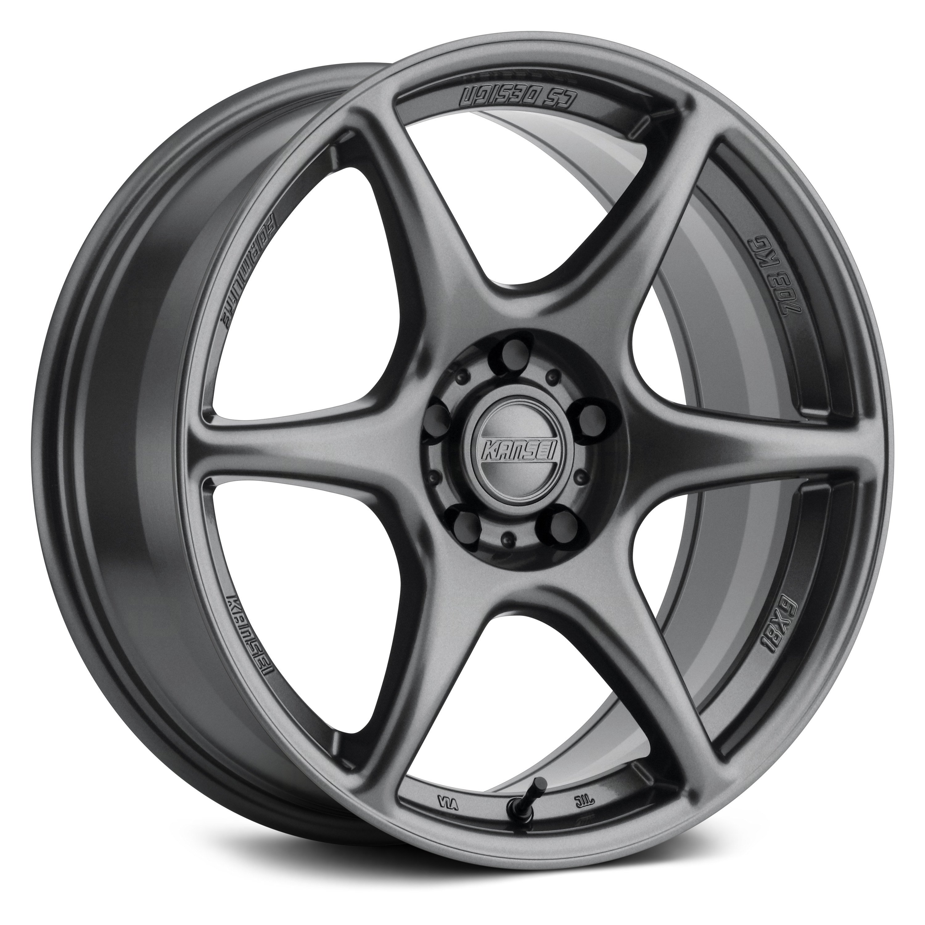 KANSEI® TANDEM Wheels - Gunmetal Rims - K11G-189018+35