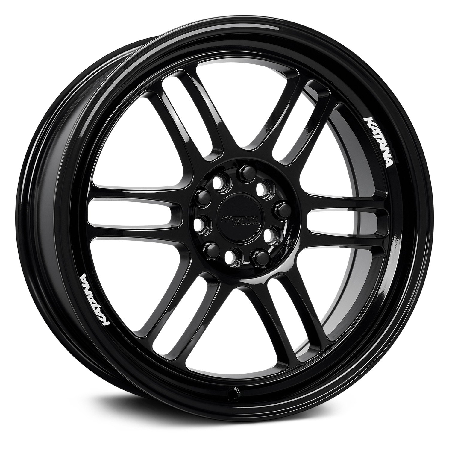 KATANA® KR02 Wheels - Gloss Black Rims