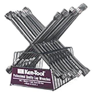 Ken-Tool® 35648 - 10-piece 4 Way Lug Wrench Set with Rack