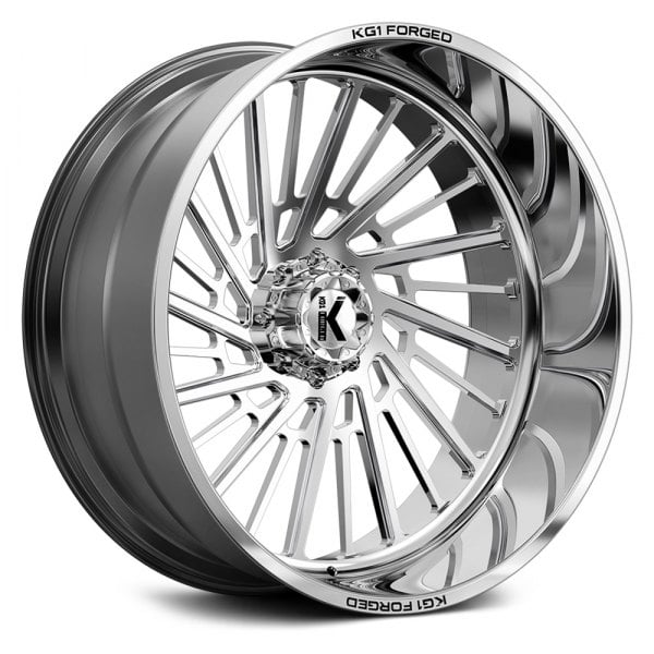 KG1 FORGED® KC008 EDDY Wheels - Polished Rims - KC008241486PS-L