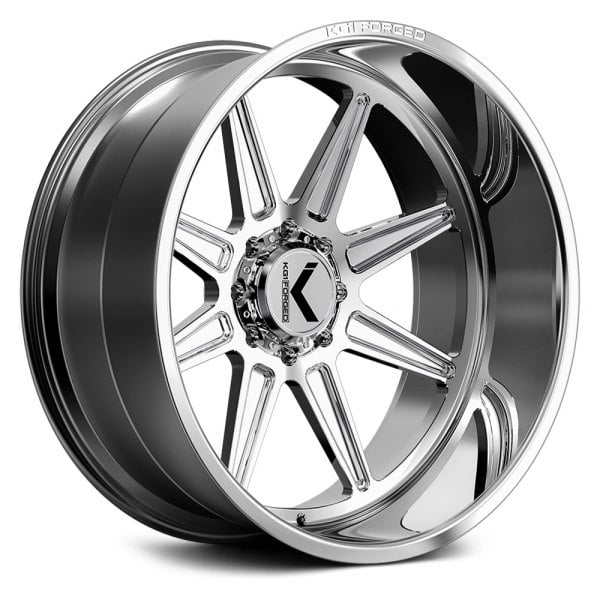 KG1 FORGED® KC018 SCUFFLE Wheels - Polished Rims