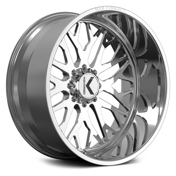 KG1 FORGED® KF081 BUCKLER Wheels - Polished Rims
