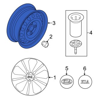 Kia Sportage OEM Wheels | Original Steel & Alloy Wheels — CARiD.com