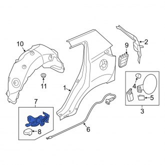 Kia Seltos Fuel Doors & Parts — CARiD.com