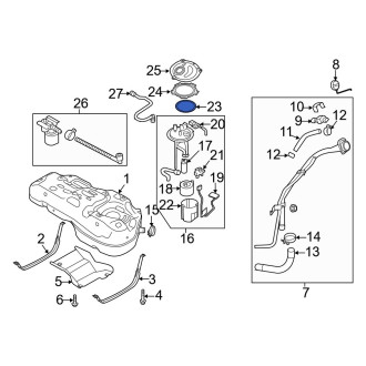 Kia Sportage OEM Fuel System Parts - Pumps, Lines | CARiD