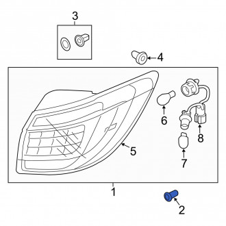 Kia Rio Roof Hardware | Clips, Screws — CARiD.com