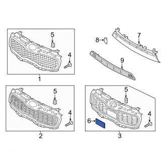 Kia Sportage Grille Frames & Moldings | CARiD