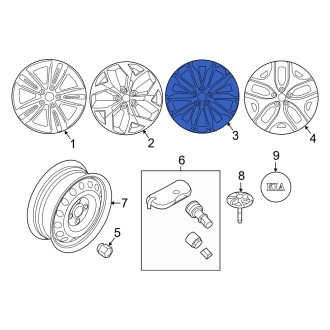 Kia OEM Wheels - Original Steel & Alloy Wheels | CARiD