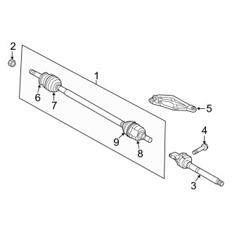 2020 Kia Sportage OEM Driveline & Axle Parts | Hubs — CARiD.com