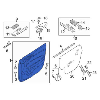 Kia Sportage Replacement Door Shells & Skins | CARiD