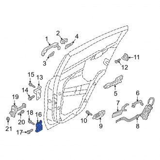 Kia K5 Door Hinges, Pin & Bushing Kits – CARiD.com