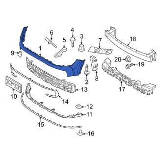 Kia Sportage Replacement Front Bumpers & Components | CARiD