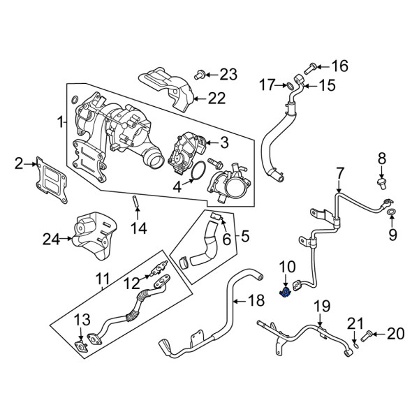 Kia OE 1751210000 - Brake Hydraulic Hose Caliper Bolt Washer