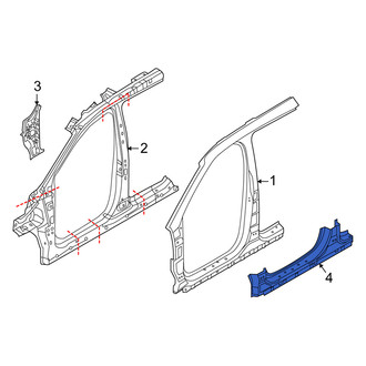 Kia Sportage Replacement Rocker Panels – CARiD.com