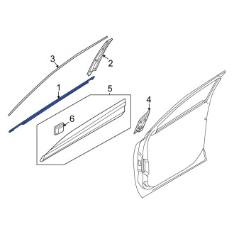Kia Sportage Door Moldings | Side, Edge, Belt – CARiD.com
