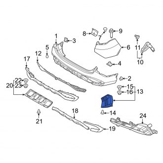 Kia Sportage Replacement Bumper Spoilers & Valances | CARiD