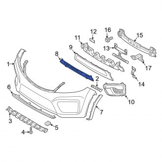 Kia Sorento Replacement Bumper Moldings & Trim — CARiD.com