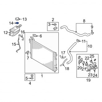Kia Rio Coolant Overflow Tanks — CARiD.com