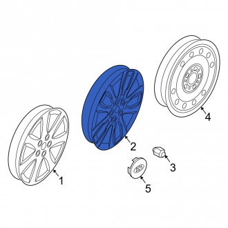 Kia Sorento OEM Wheels | Original Steel & Alloy Wheels — CARiD.com